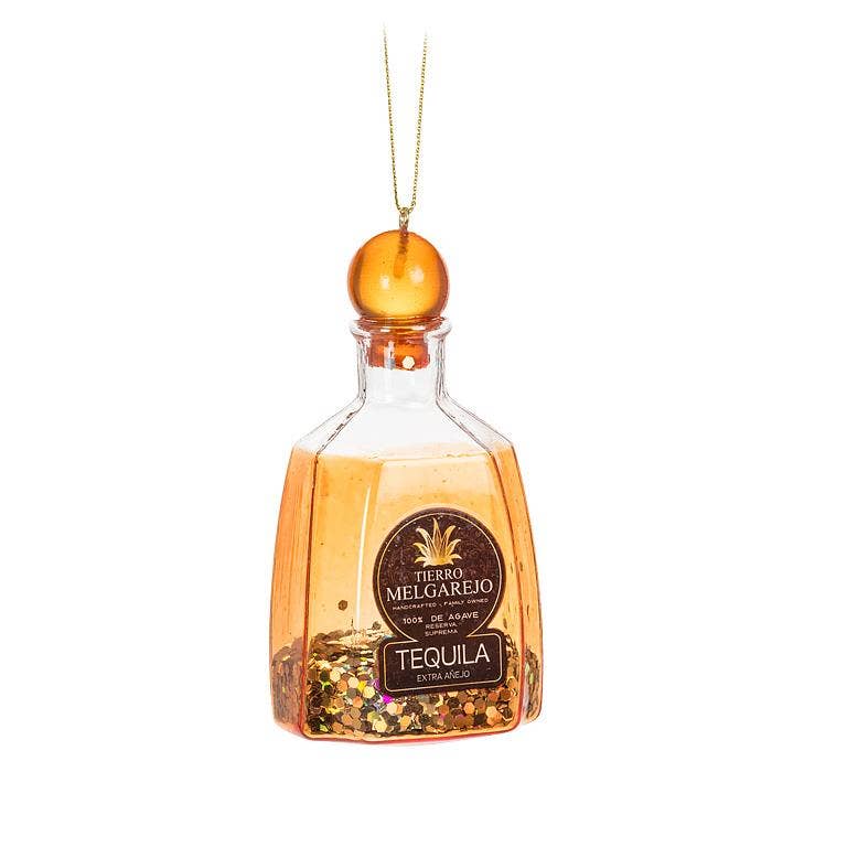 Glitter Tequila Bottle Ornament-4"H – Catherine Campbell