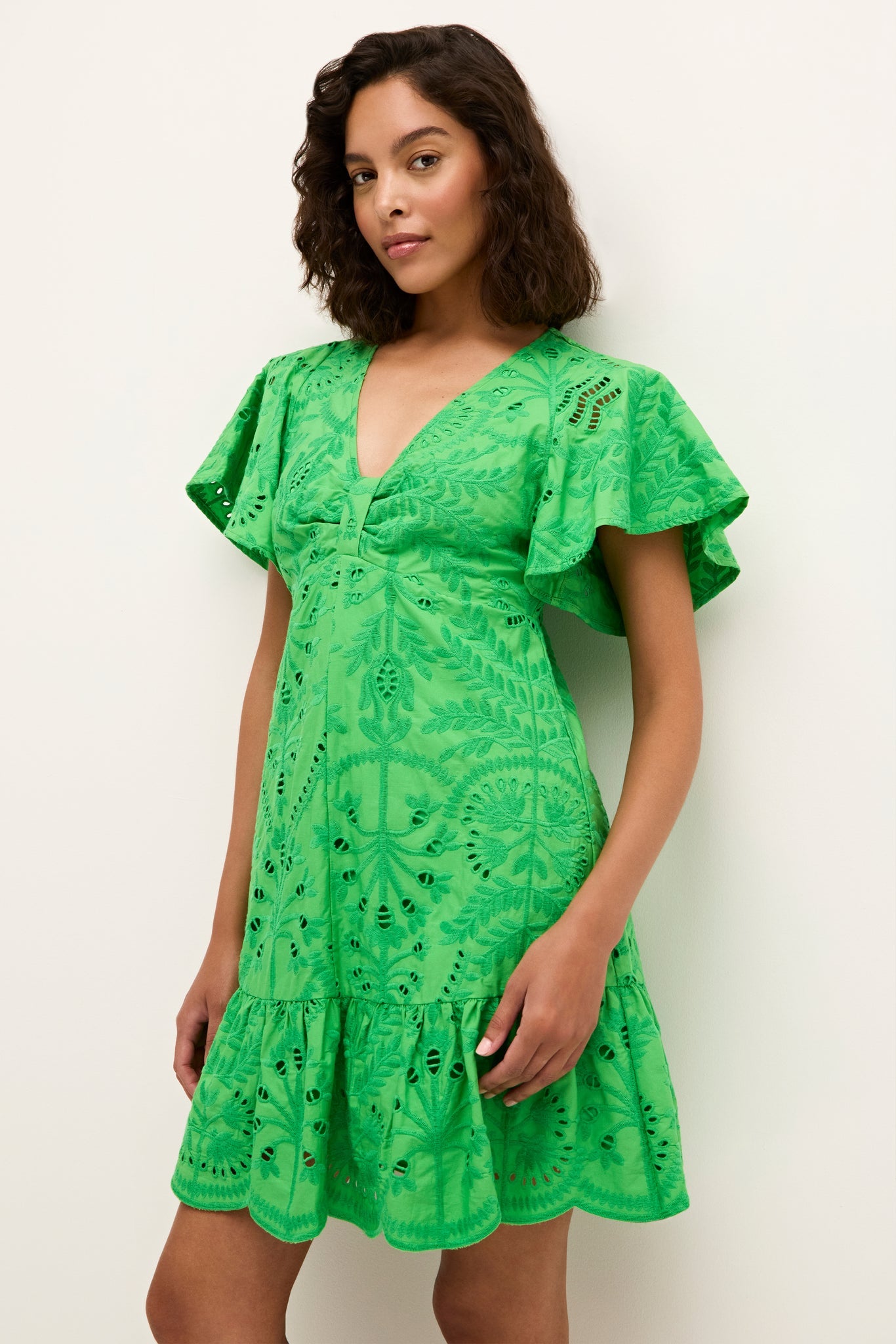 Carmina Dress in Emerald by Marie Oliver – Catherine Campbell