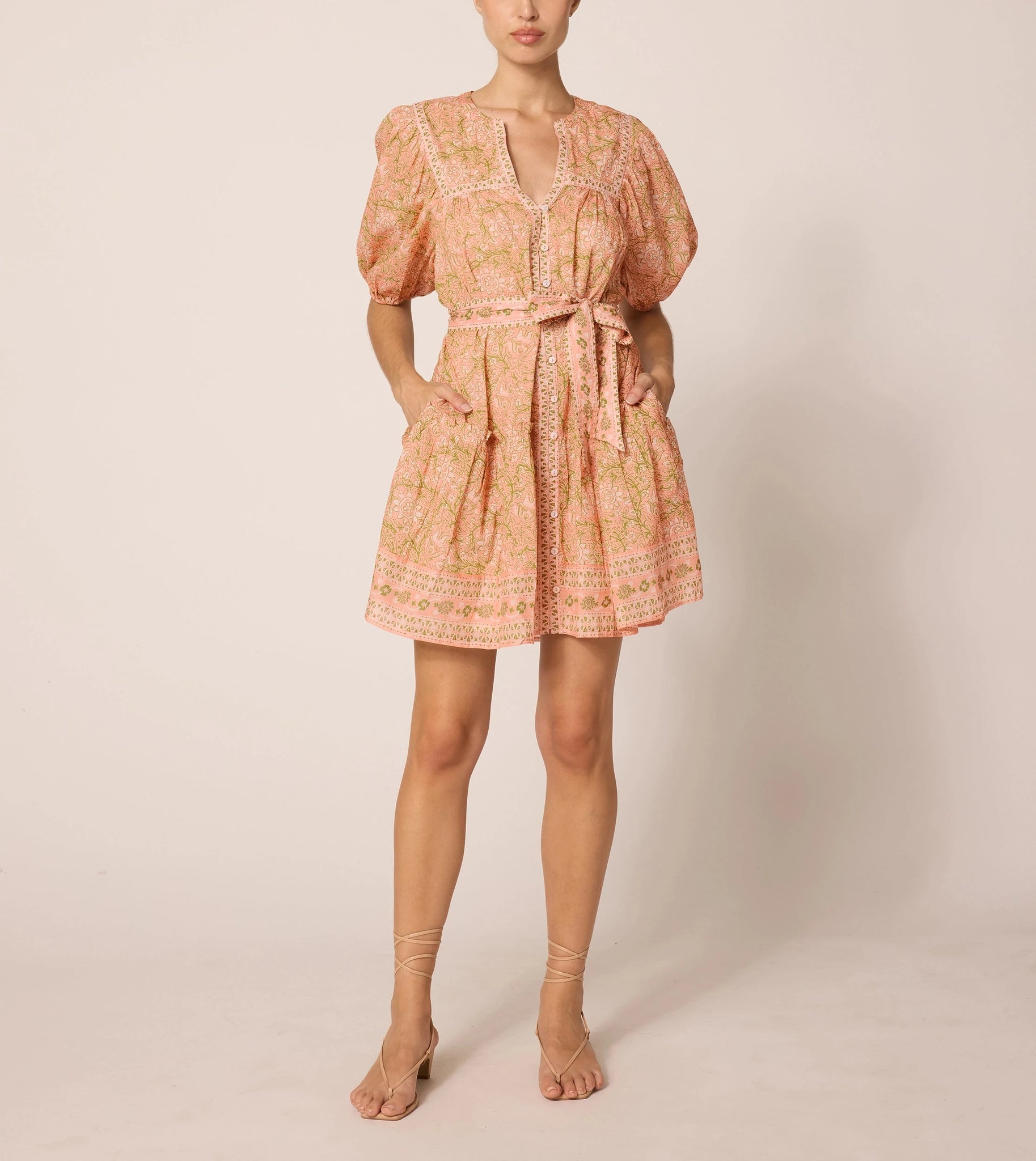 Calista Mini Dress in Cecil Blush by Cleobella – Catherine Campbell
